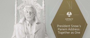President Snow Addresses Panem in Mockingjay Teaser - CinemaNerdz