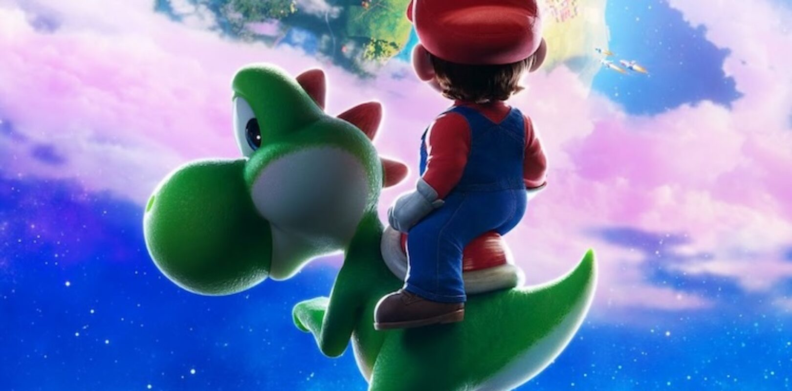 THE SUPER MARIO GALAXY MOVIE Yoshi First Look - CinemaNerdz